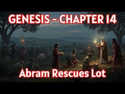 Genesis Chapter 14 – Illustrated Bible Reading - Abram Rescues Lot
