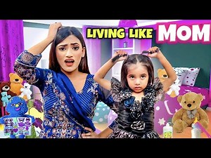 Living Like A MOM For 24 Hours Challenge 👩🏻‍🍼| *gone wrong* 😭 | SAMREEN ALI