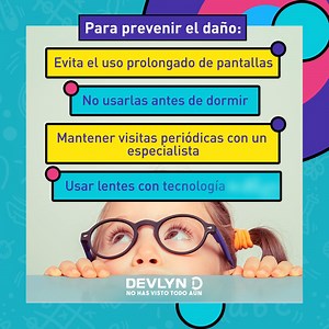 178K views · 15 reactions | ¿Sabes cómo afecta el uso de pantallas en los niños? Checa estos tips para proteger sus ojos y conservar el bienestar visual de tus pequeños. 邏Encuentra la tecnología Blue Light en ópticas Devlyn. #NoHasVistoTodoAún | Opticas Devlyn | Facebook