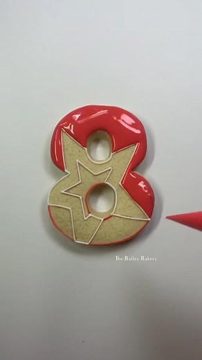 What’s your lucky number? #decoratedcookies #eight #4u