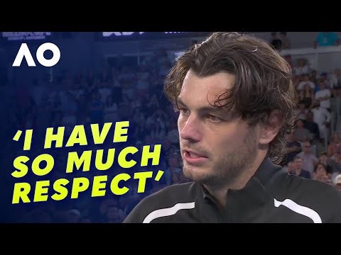 Taylor Fritz pays classy tribute to LEGEND Stan Wawrinka | AO 2026 | Wide Worlf of Sports