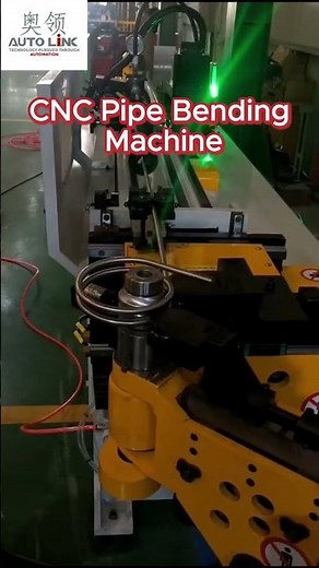 🔧 Auto Link CNC Pipe Bending Machine in Action | Fast, Precise & Heavy-Duty 💪