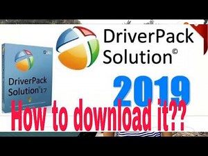 How to download and install driver pack in pc laptop