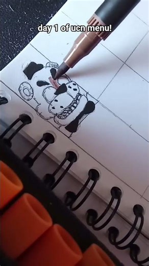 day 1 of ucn menu! Who next? #fnaf #art