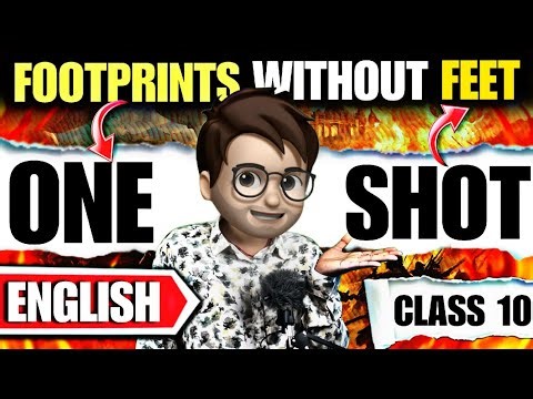 Footprints Without Feet class10 One Shot🔥 / class10 english all chapters / Animation / boards2024