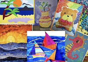 ¿Cómo hacer un collage para niños? Conoce la técnica fácil y rápida