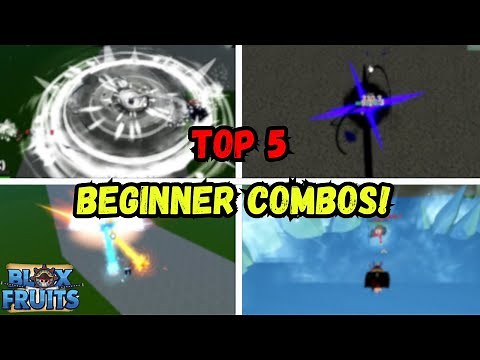 Top 5 BEST Beginner Combos..(Blox Fruits)