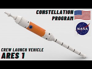 Lego Ares -1 Rocket - Constellations Program (55 Years Moon Landing Anniversary )