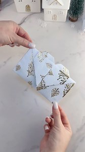 1.1M views · 8.2K reactions | Such a simple fold, but it makes a small gif feel so warm and thoughtful. Perfect for the holidays. #giftideas #holidaycrafts #papercraft #happyholiday #creativewrapping #christmas | Bloom&Craft | Facebook
