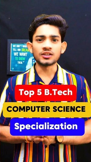 Top 5 High Salary B.Tech Specialization in 2026 | #shorts #viral #btech2026