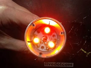 GU10 LED hacks including removing the lenses.