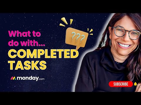 The Best Practices for Handling Completed Tasks in monday.com