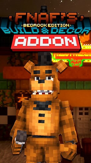 Minecraft 1.20.6: FNaF Build & Decor - Play Five Nights at Freddys in Minecraft
