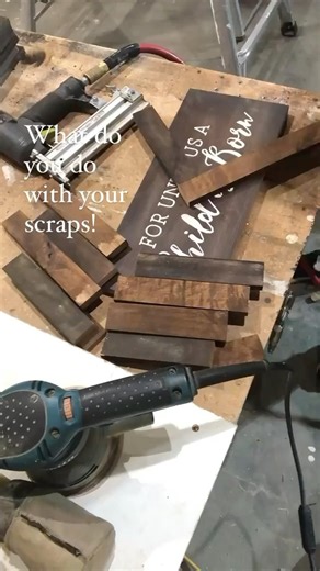16 reactions · 3 comments | Scraps and unsold signs…. #reuse #repurposed #recycle | Cabin Clutter 406 | Facebook
