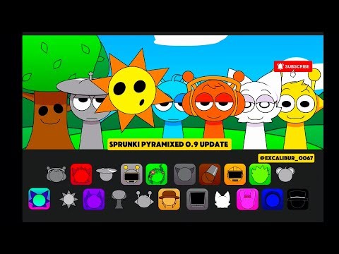 💥 Sprunki 0.9 Pyramixed Mode 🎧 Fun & Crazy Beat Moments You Can’t Miss! 😱