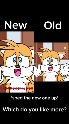 New vs old alien blues secret history tails edit #sonic #sonicthehedgehog #mashed
