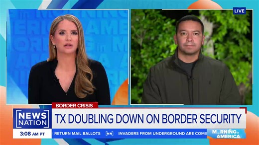 New video from Texas DPS shows migrants attempting to cut razor wire placed along the southern border. More: https://trib.al/WRX4DFY | NewsNation