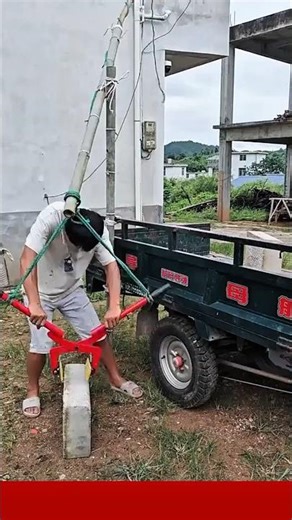 Smart Manual Concrete Lifting Tool | Simple Physics, Heavy Results!