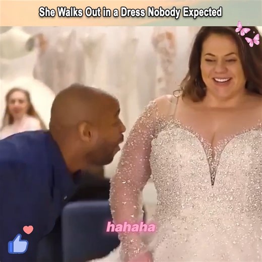 She Walks Out in a Dress Nobody Expected #SayYesToTheDress #Bride #WeddingDress #Bridal #WeddingInspiration | Sasha West