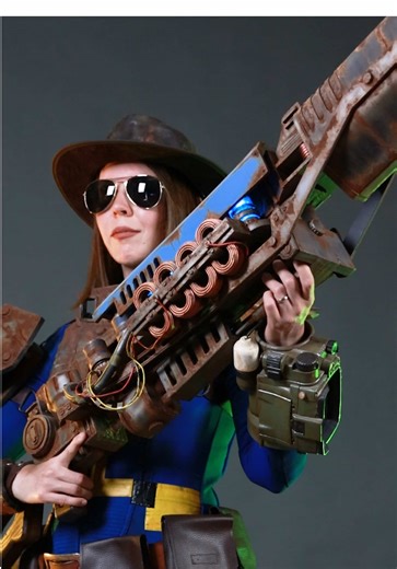 Amazing Gauss Rifle Prop Inspired by Fallout TV Show
