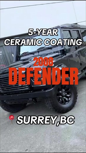2008 DEFENDER BROUGHT BACK TO LIFE 🚙💥 Yessir! You heard it right! With just our famous one-step paint correction, we breathed new life into this 16-year-old Defender. Its paint was absolutely obliterated after years of wear and tear, but now this beast is looking absolutely flawless! Not only does it shine, but it’s also locked in with our 5-Year Graphene Ceramic Coating, ready for this winter season!❄️ Road salts? Rust? Off-roading adventures? It’s all covered! And we didn’t stop there—trims,