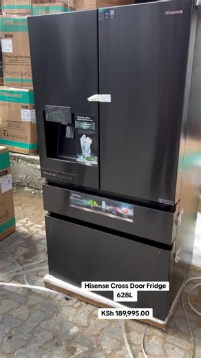 Hisense Cross Door Fridge 628L . Quick Specs 628 litres storage. Cross-door layout. No Frost system. Multi-Air Flow cooling. Inverter compressor. Water dispenser. LED lighting. Digital display. Spacious shelves. Low noise. #fyp #trendingkenya #tiktokkenya🇰🇪🇰🇪🇰🇪 #tiktokkenya🇰🇪🇰🇪🇰🇪🇰🇪🇰🇪🇰🇪🇰🇪
