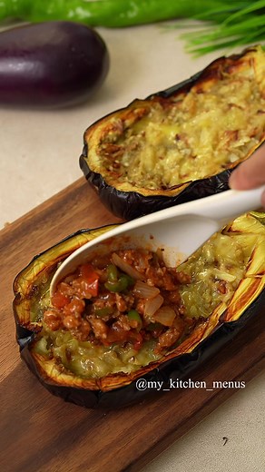 Delicious Cheesy Eggplant with Minced Beef Recipe