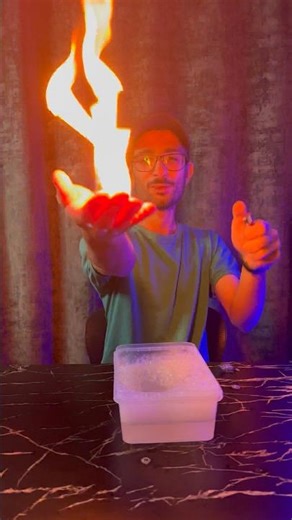 Amazing Cold Flame Experiment🔥❄