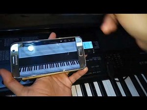 USB MIDI CTx700 ke HP android.