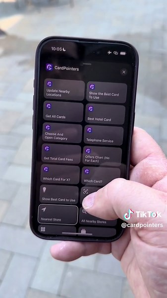 The most-requested CardPointers feature is finally possible thanks to iOS 17 and all of the work over the last 4.5 years: start a Shopping Trip when you head out for errands, and every time you get to a store your lock screen will show you your best card to use at that store, all automatically! The recommendation factors in your category rewards and any offers you have at that store, all automatically. It’s never been easier to save money and use the right card every time. #iphone15 #iphone15pro