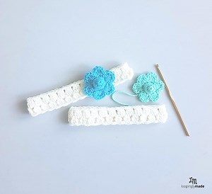 25 minute baby headband- quick and easy crochet pattern