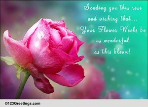 A Wonderful Flower Week.