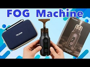 Telesin C40 Portable Fog Machine Tutorial & Review