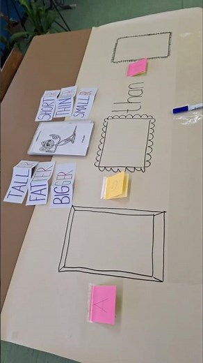 DIY Comparison Adjectives Activity