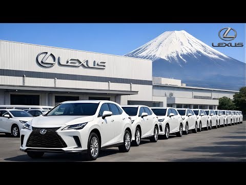 How Lexus RX 450h Are Made | Inside the Japanese Luxury SUV Factory (Full Process)