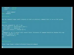Getting Started with InSpec Part 2 - InSpec Shell (Demo)