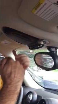 How to remove the rear view mirror in a 2014 mini Cooper