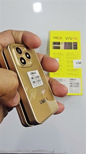 Vmax v72 flip Folding Phone Two Display #shorts #viralshorts #foryou #trending #shortfeed #shopping