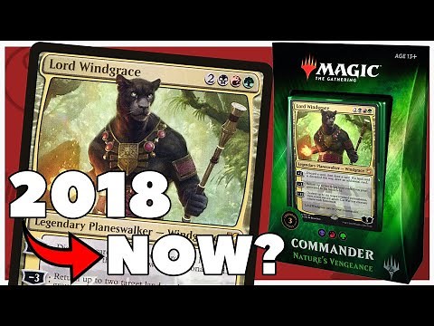 UPDATING LORD WINGRACE 🛠 Nature's Vengeance Precon 2018 to NEW #edh