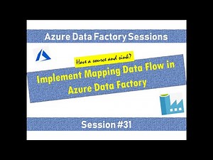 #31. Azure Data Factory - Mapping data flow with Derived column transformation added