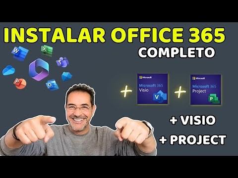 Instalar OFFICE 365 completo ➕VISIO➕ PROJECT