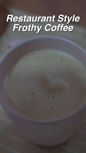 “Frothy coffee ☕️ lover’s dream come true! With my new milk frother, making restaurant-style coffee at home has never been easier. Just pour in hot milk, press and voila! Perfect froth in seconds. Adding coffee decoction and pressing once more gives you the perfect mix. And for a refreshing twist, use chilled milk for a delicious frothy cold coffee. Link of this product is given in today’s story 👆 - - #coffeelover #homemadecoffee #coffeeaddict #frothycoffee #coffeeplease #kitchenhacks #cookingt