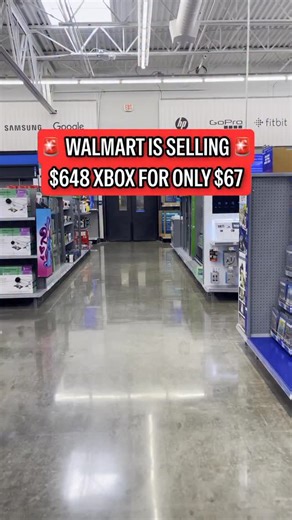 65K views · 1.1K reactions | Walmart discounted this $648 XBOX for only $67  Keep in mind not every store is going to have this deal  If you want to find deals like these the moment they happen, comment “JOIN” and i’ll invite you to our FREE Discord group  | Retail World | Facebook