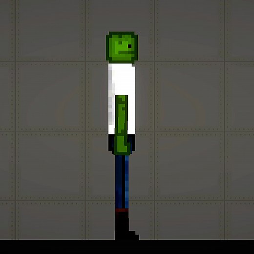 Pixel Character Animation in Melon Playground
