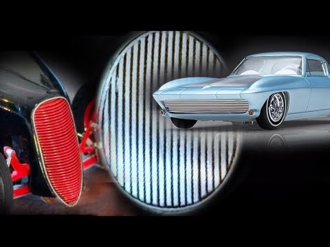 Make a Perfectly Spaced Custom Grille for a Scale Model