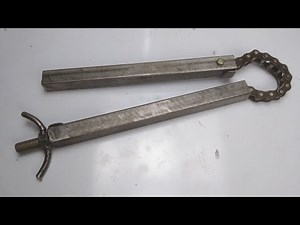 How to make a multi purpose chain wrench | DIY Tool