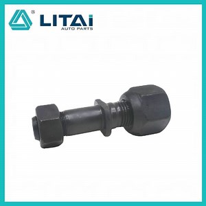 [Hot Item] Wheel Stud Bolt and Nut M24*2.5/M22*1.5*120mm with Right Hand Thread for Hyundai Truck
