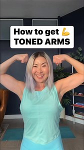 Let’s work on those toned arms and feel stronger every day! 💪 ========== #TonedArms #ArmWorkout #armexercises #armworkoutsforwomen #sweatrebel | Sweat Rebel