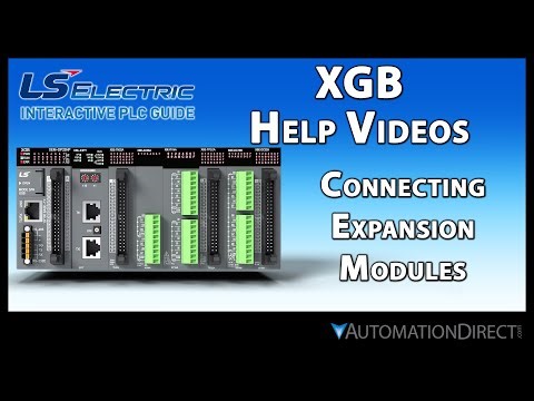 Building an XGB PLC Rack - LS Electric XGB PLC from AutomationDirect