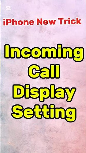Fix Incoming Call Not Showing Full Screen on iPhone | iOS Incoming Call Banner Problem Solved
